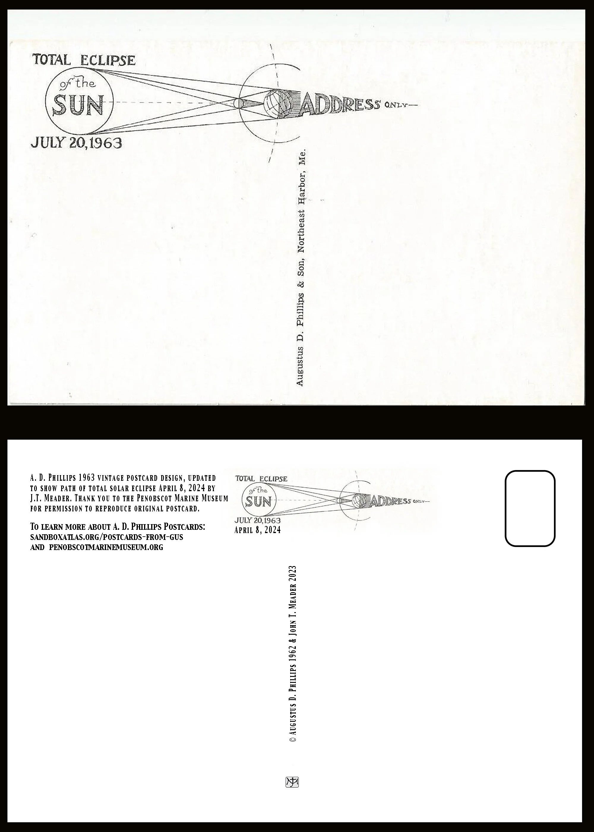 #9 - Mapping Maine’s Total Solar Eclipses-60 years apart — Sandbox Atlas