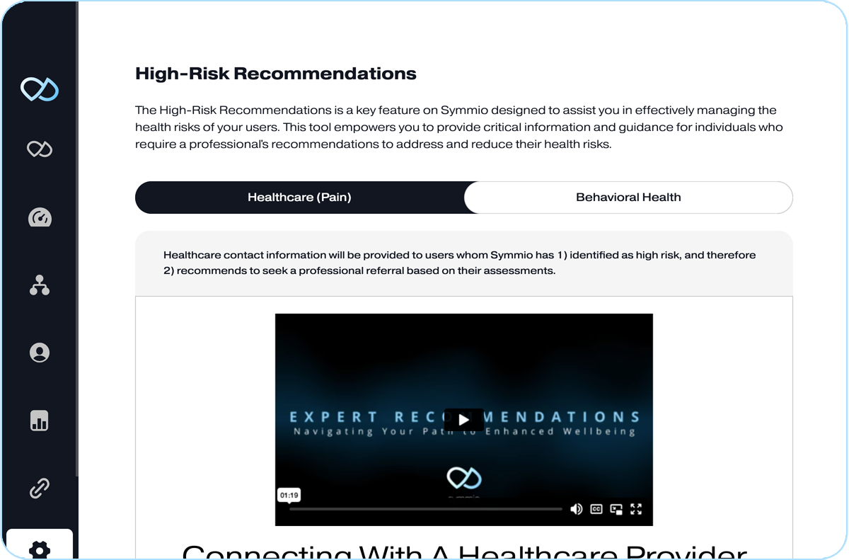 Wellness Platform — Symmio