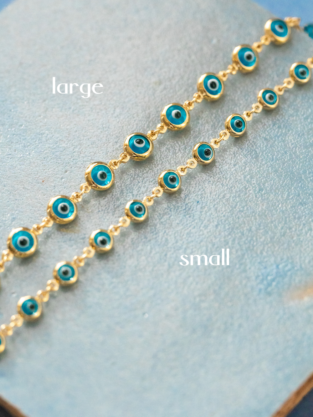 Thalia Evil Eye Bracelet - Two Colors — Hellenic Aesthetic
