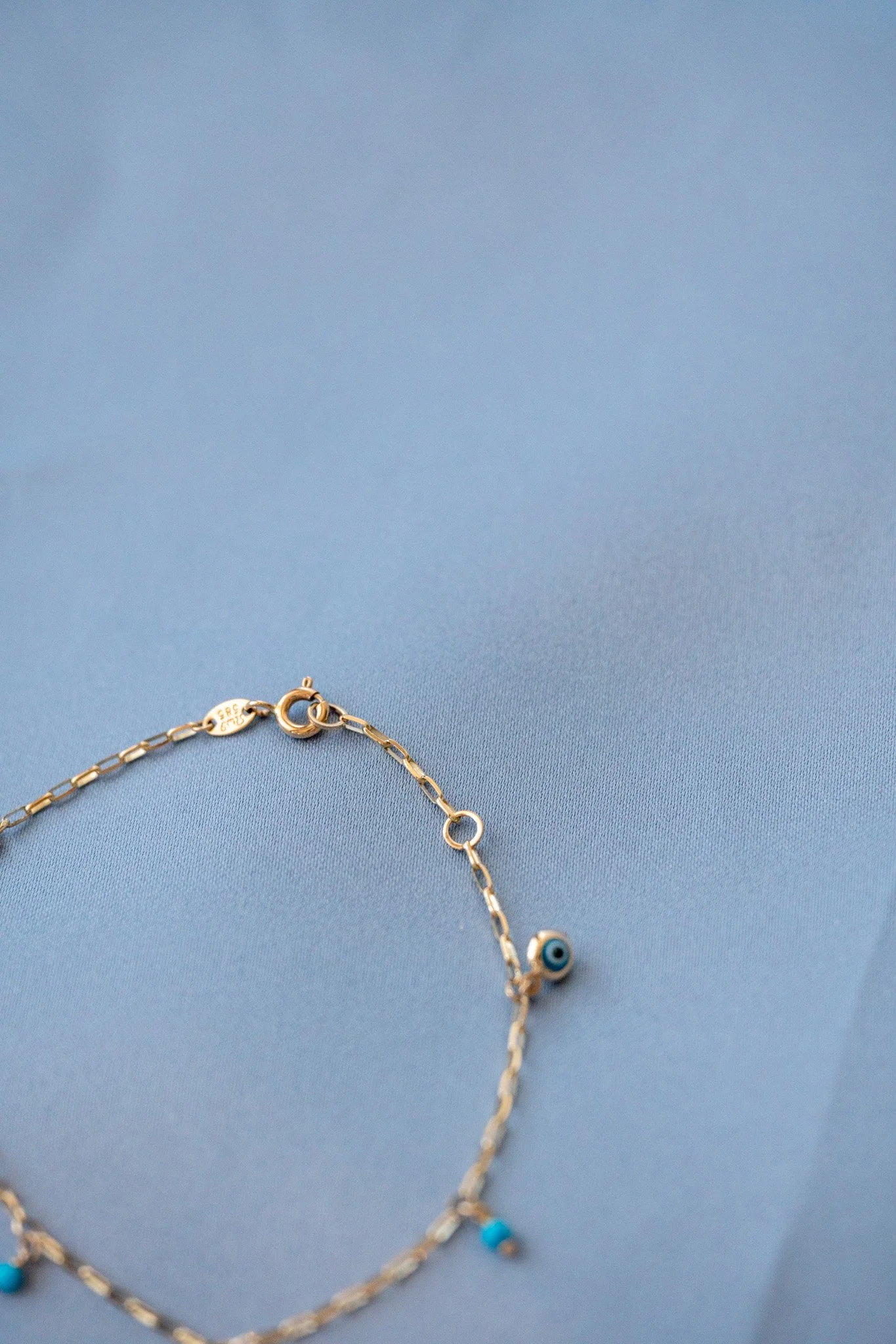 Thalia Evil Eye Bracelet - Two Colors — Hellenic Aesthetic