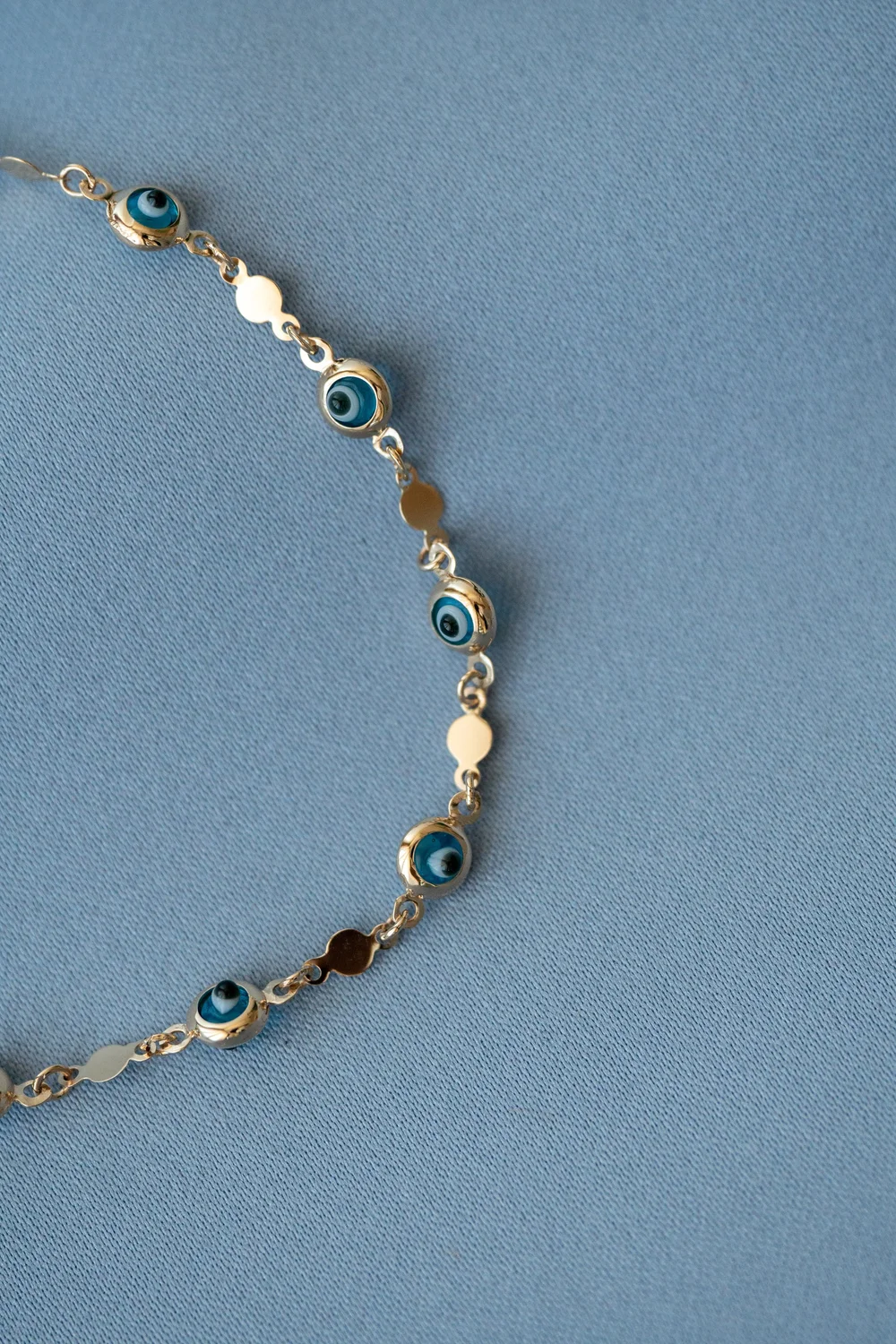 Evil Eye Anklet — Hellenic Aesthetic