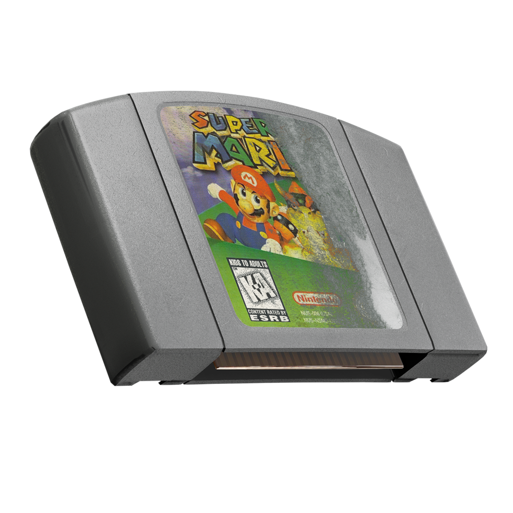 Nintendo 64 Box Art Template