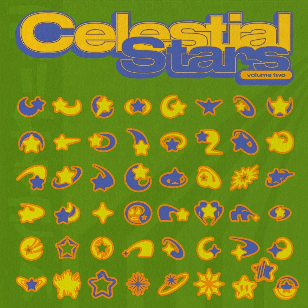 40+ CELESTIAL STARS AND ICONS ASSETS PACK VOL. 01 — The Visual Pharmacy