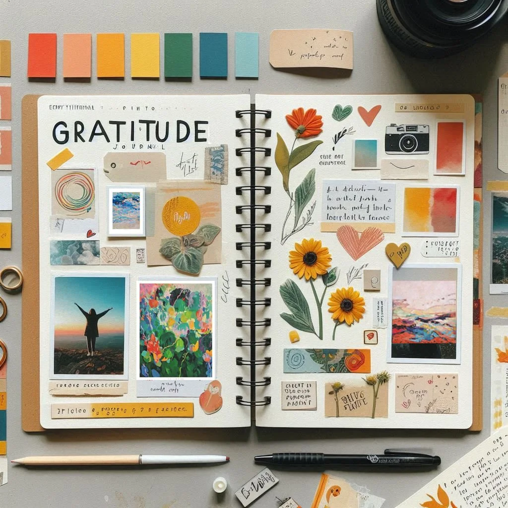 How to Start Gratitude Journaling with Art: Simple Steps for Beginners — EMY THIRAN ART