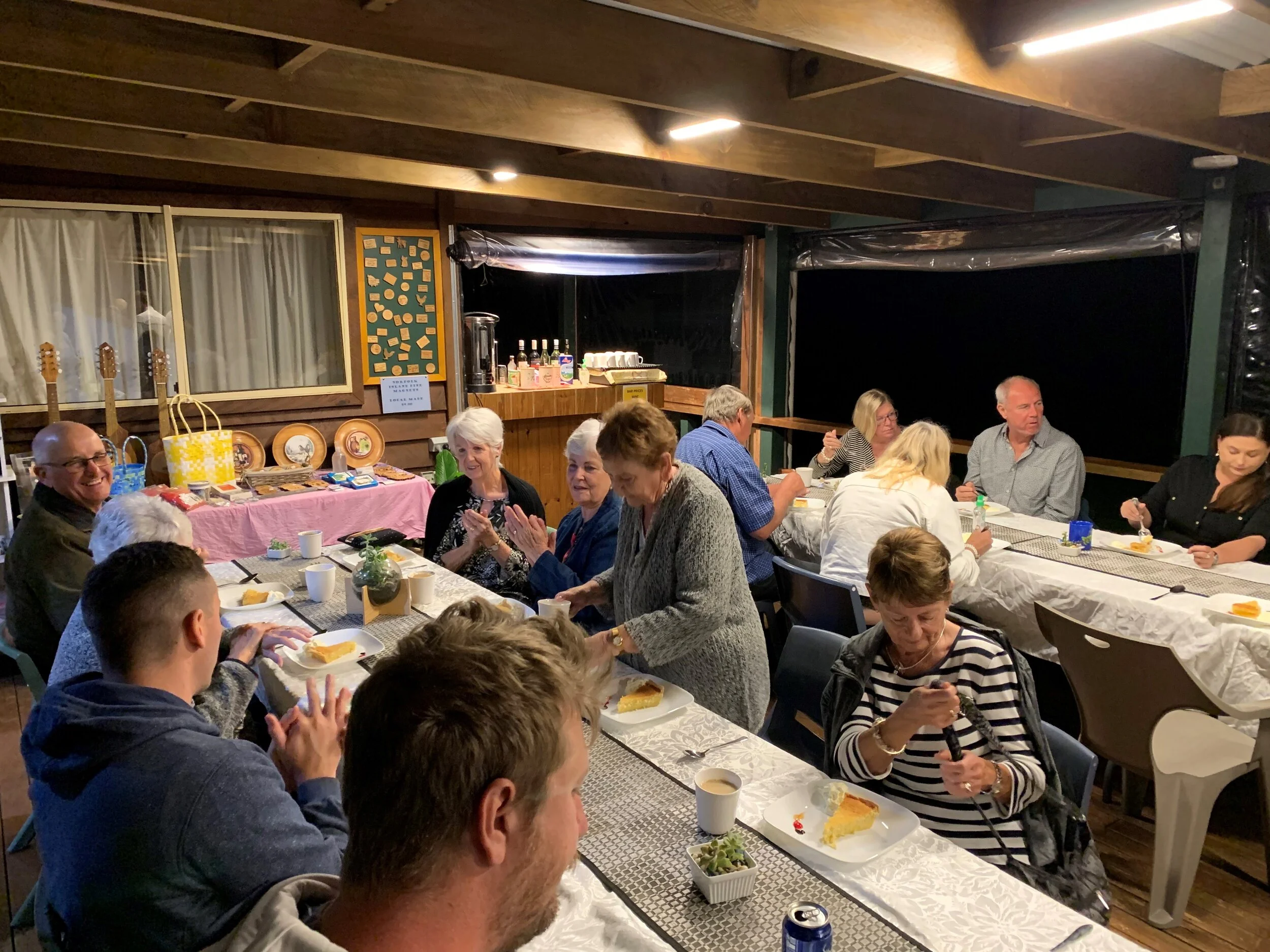 Norfolk Island Progressive Dinner — Pinetree Tours