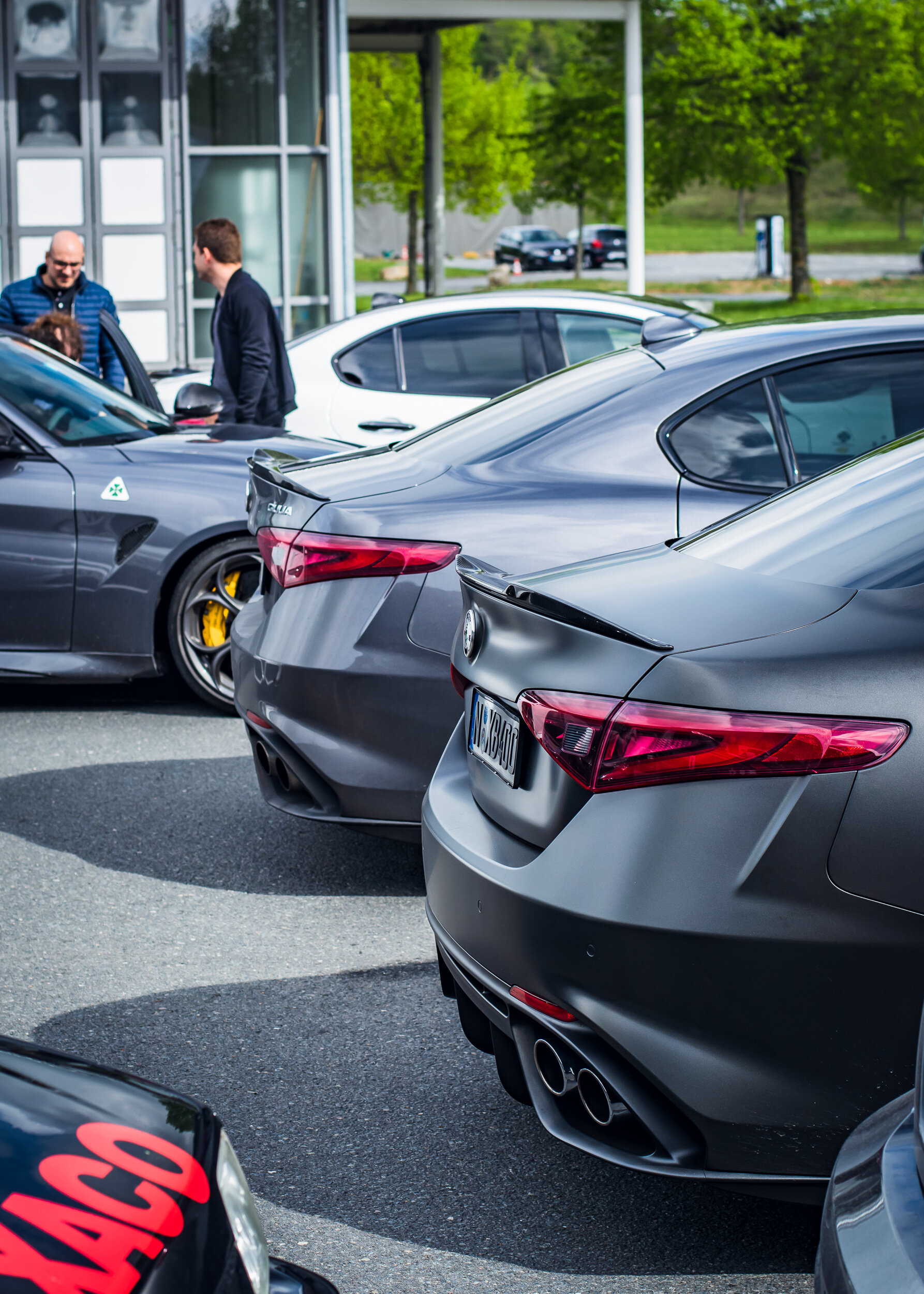 GIULIA QUADRIFOGLIO OWNERS MEET AT THE BOXBERG RACETRACK — Alfattitude