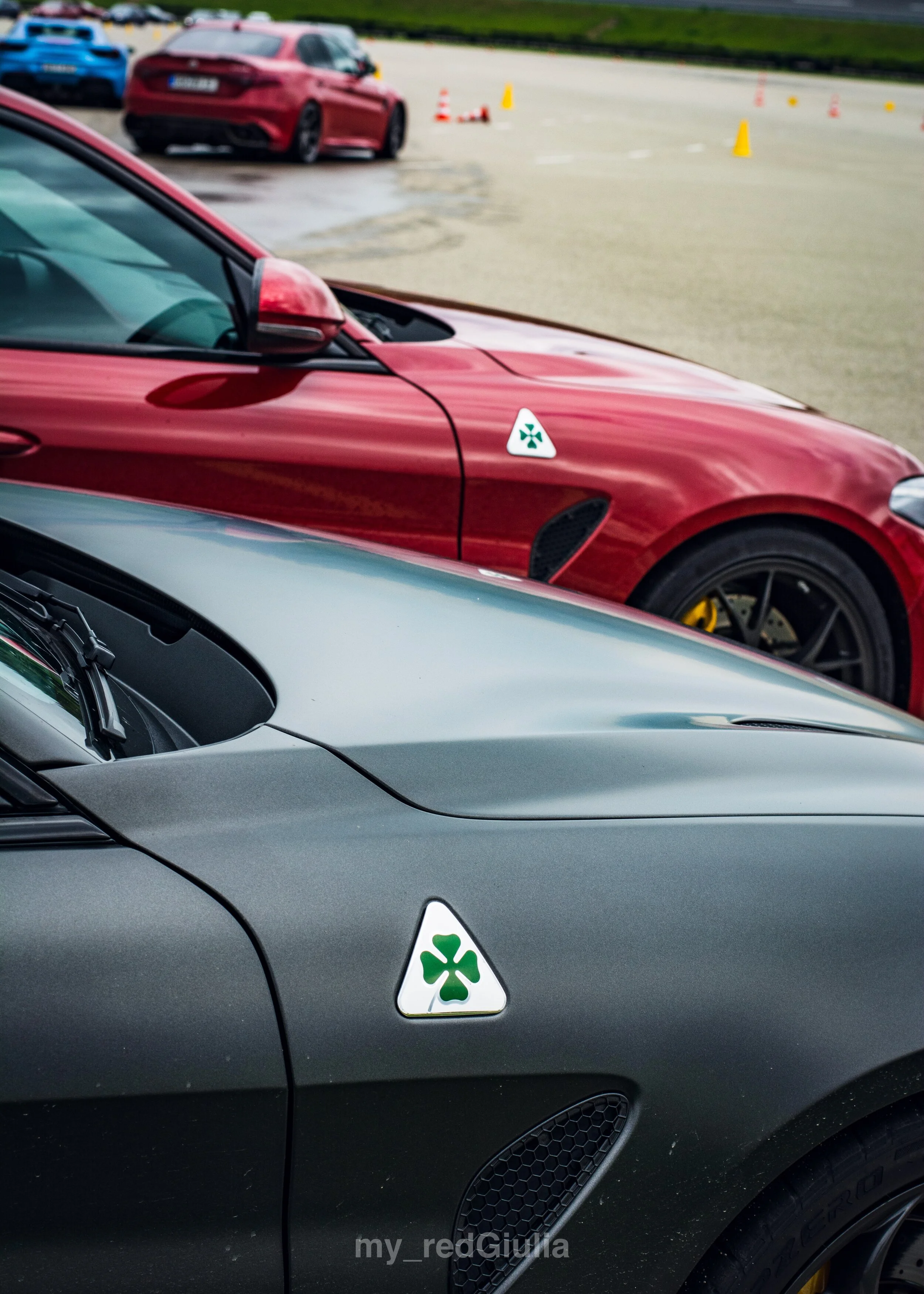 GIULIA QUADRIFOGLIO OWNERS MEET AT THE BOXBERG RACETRACK — Alfattitude