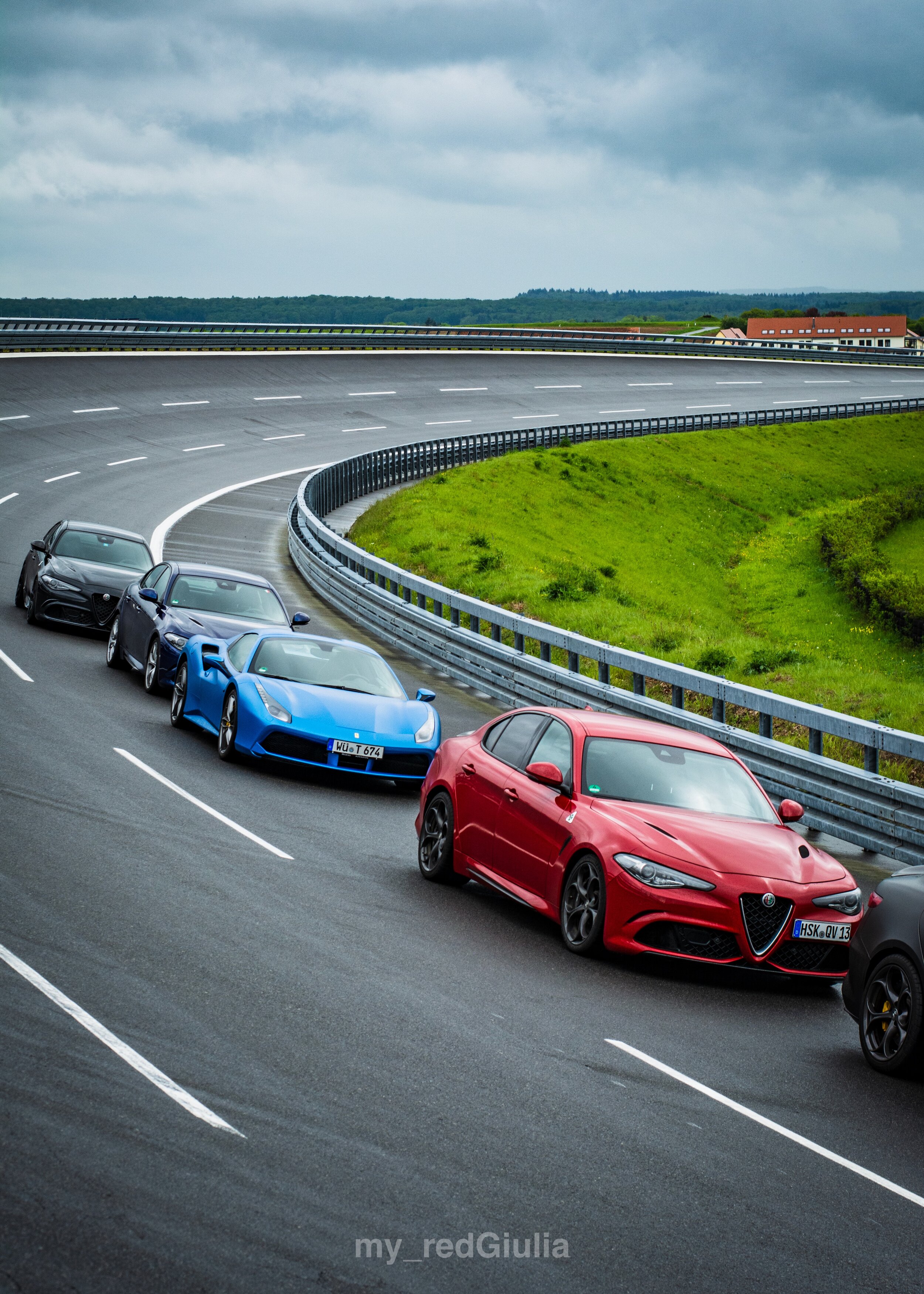 GIULIA QUADRIFOGLIO OWNERS MEET AT THE BOXBERG RACETRACK — Alfattitude