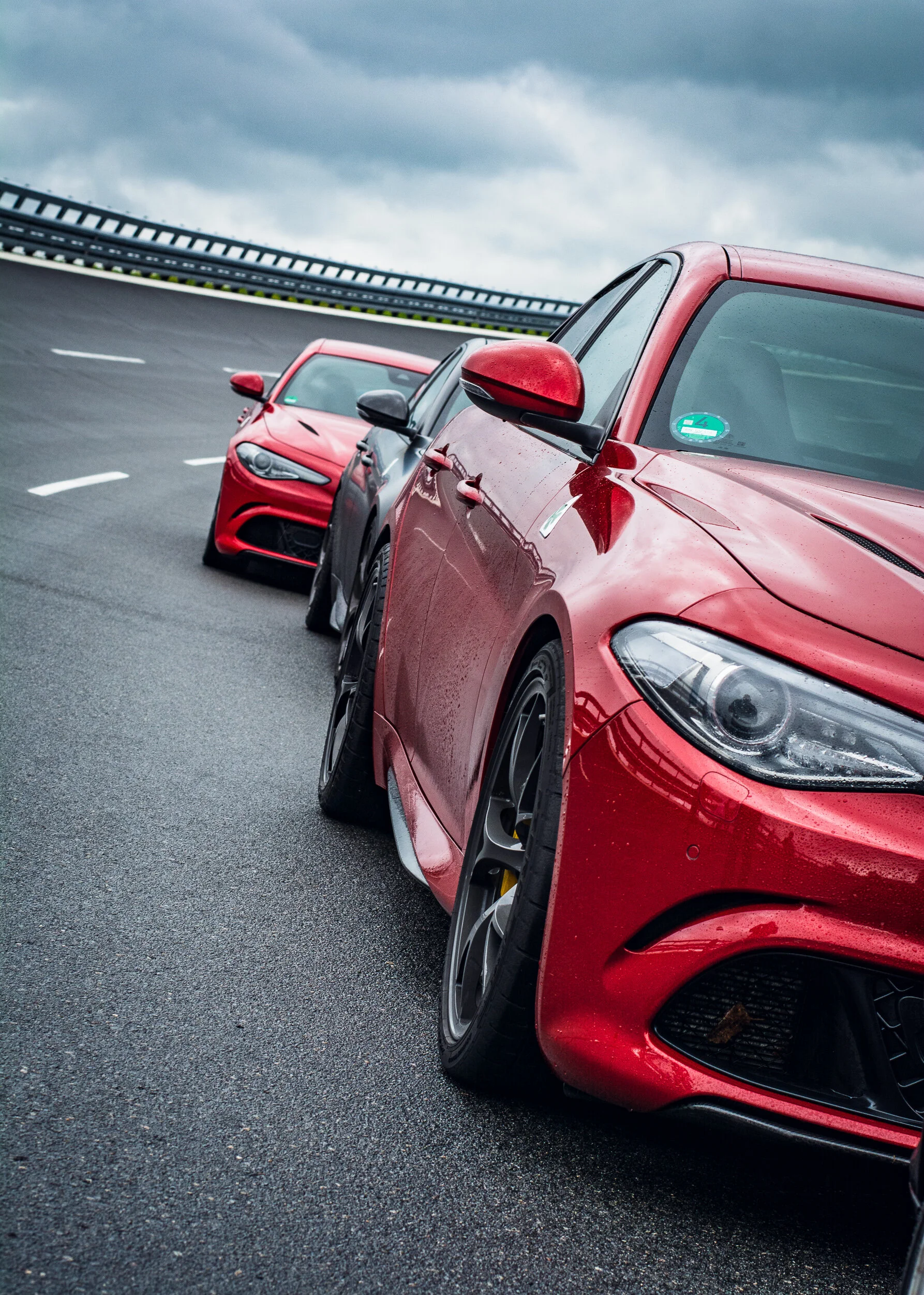 GIULIA QUADRIFOGLIO OWNERS MEET AT THE BOXBERG RACETRACK — Alfattitude