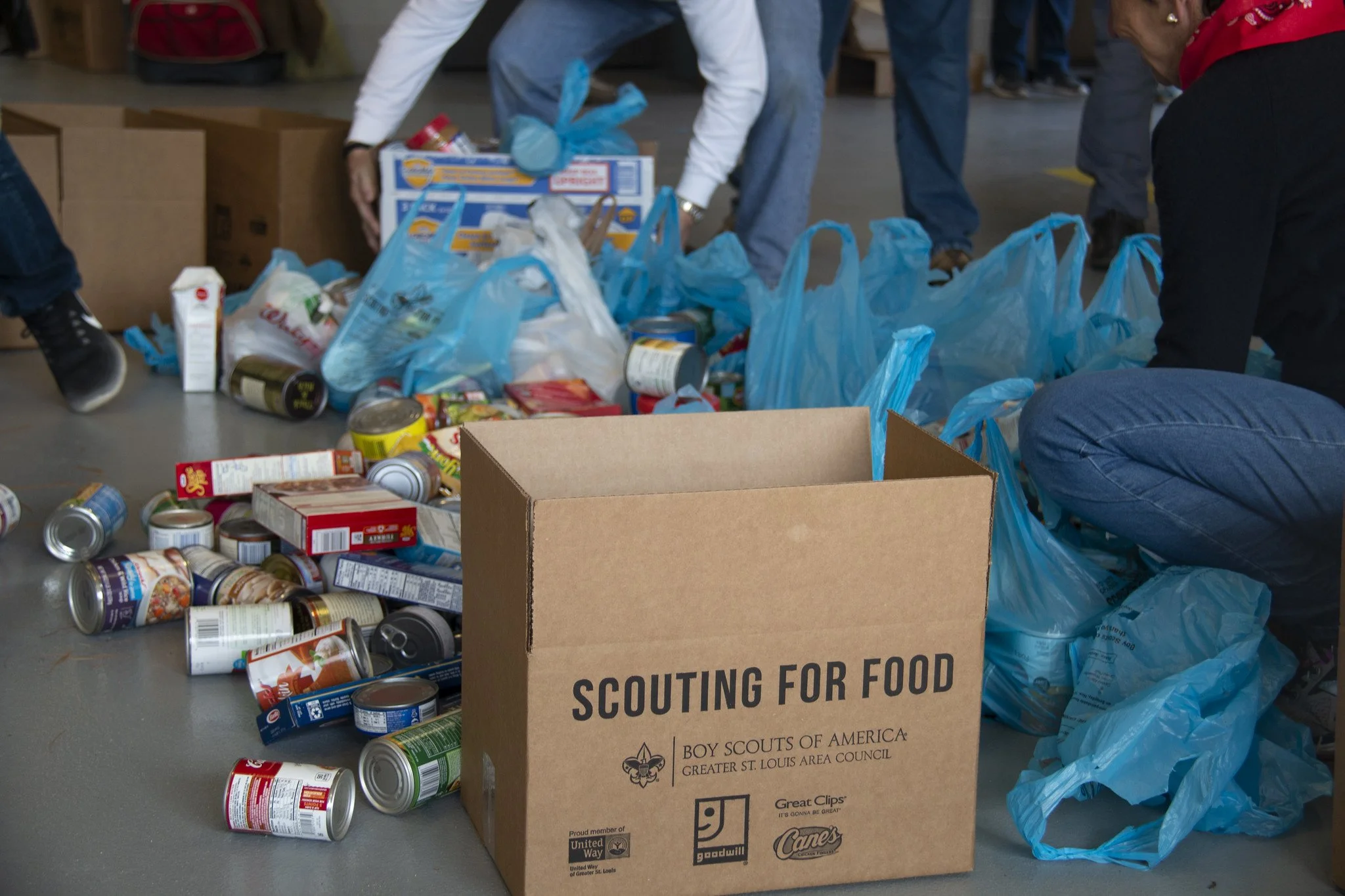 Scouting for Food — Glen-Ed Pantry