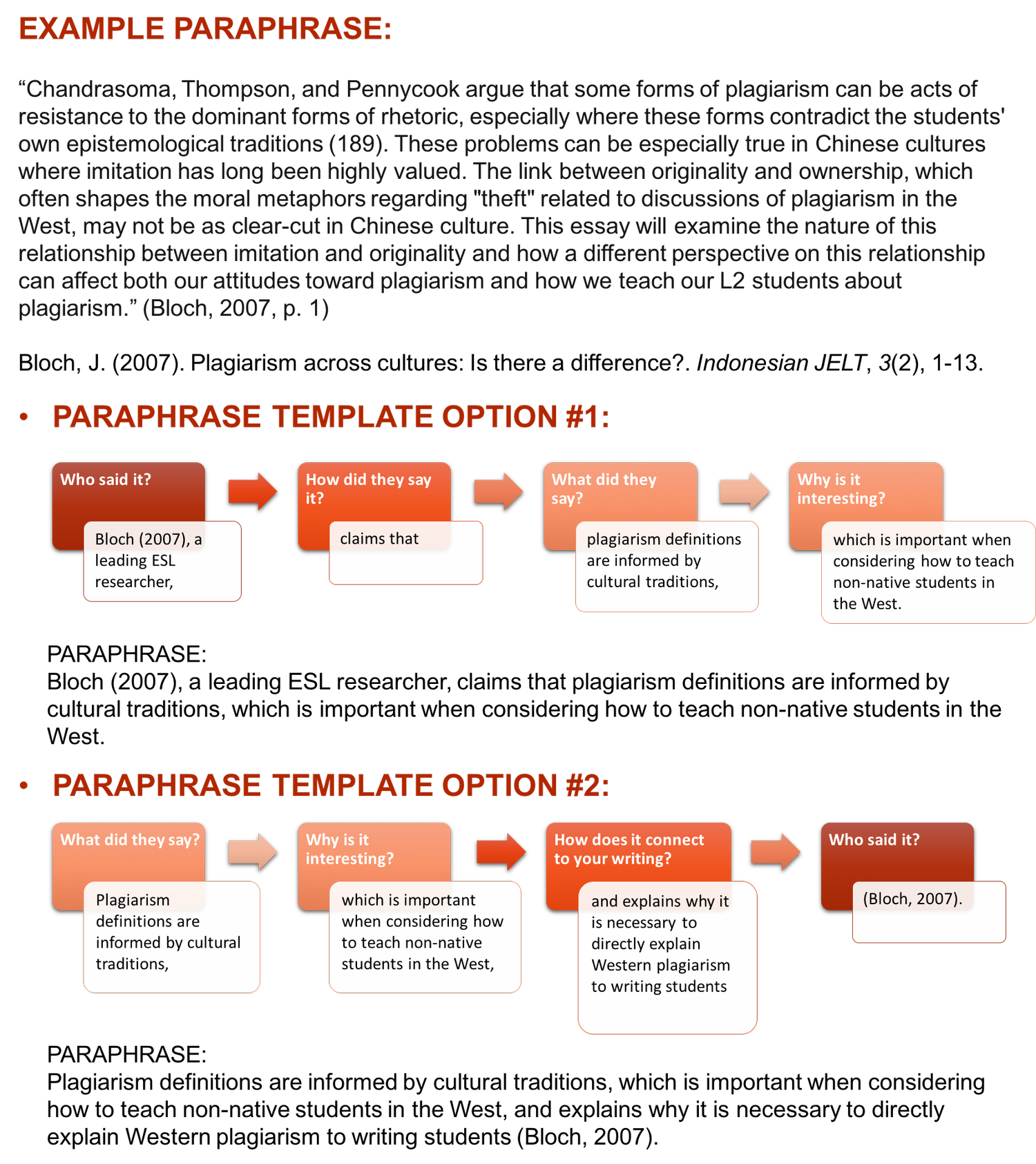 Building an Argument — Online Campus Writing Center