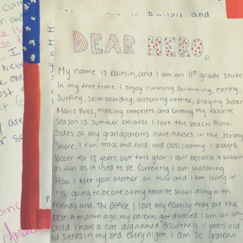 Write Letters to Our Troops — Munchkin Fun At Home
