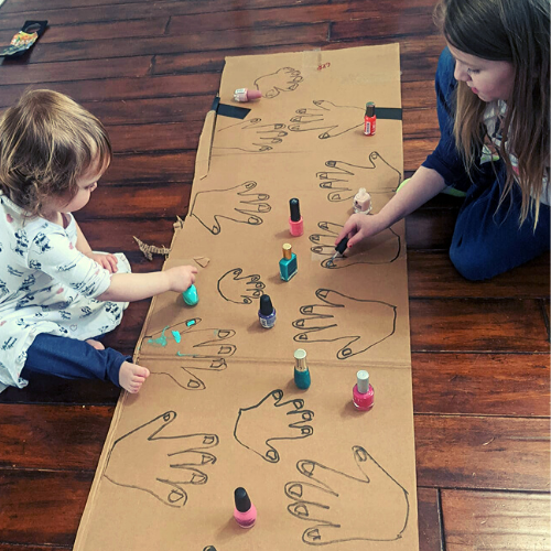 Create a DIY Nail Salon — Munchkin Fun At Home