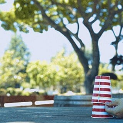 Rubber Band Powered Cup Launcher — Munchkin Fun At Home