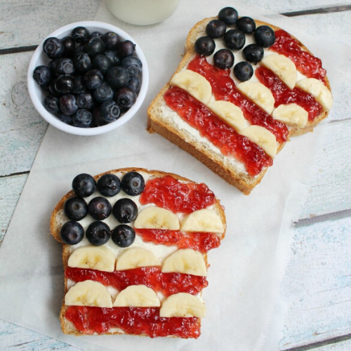 Patriotic Toast — Munchkin Fun At Home
