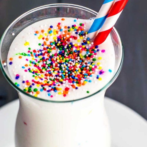 Funfetti Milkshake — Munchkin Fun At Home