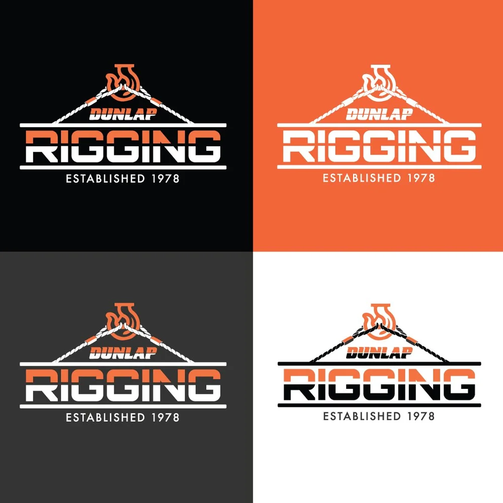 Dunlap Rigging Logo Design — TYTO