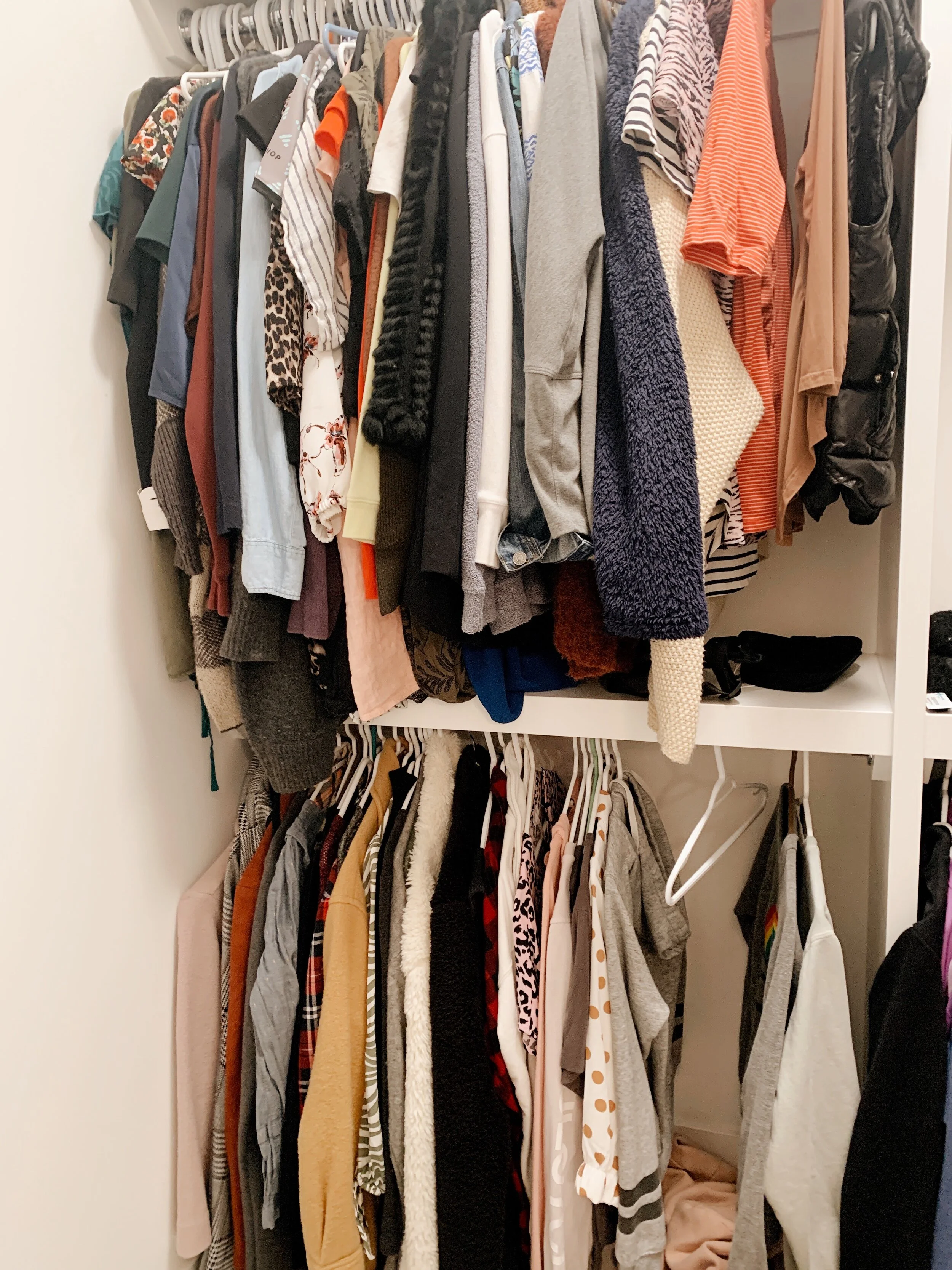Simple & Clean Closet — THE BARE ABODE
