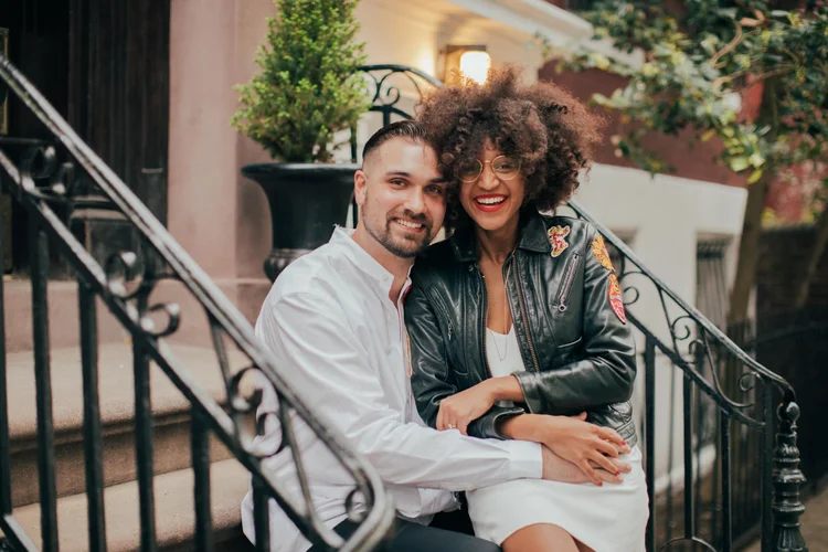 west village engagement session | christa + jordan — Jessica Whitaker