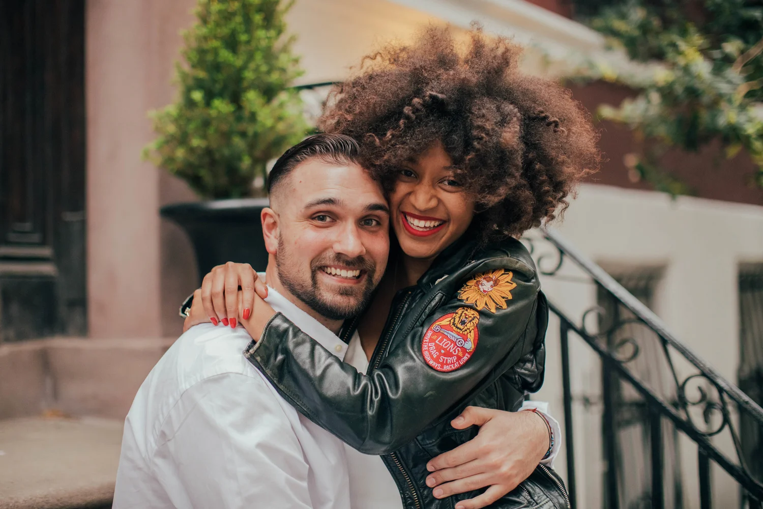 west village engagement session | christa + jordan — Jessica Whitaker