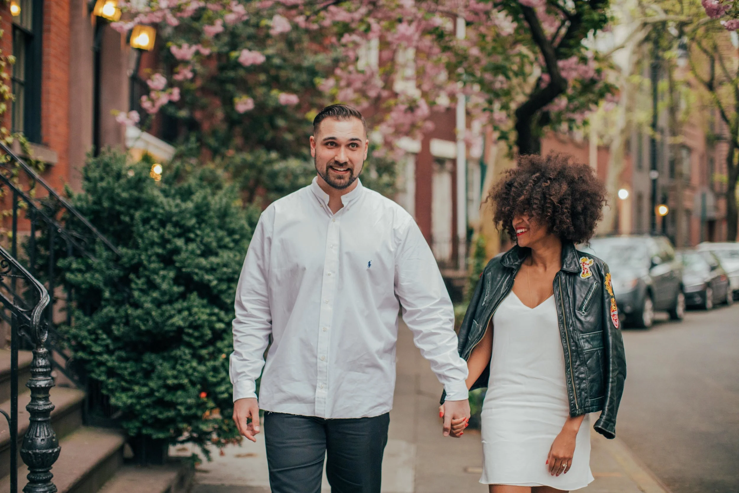 west village engagement session | christa + jordan — Jessica Whitaker