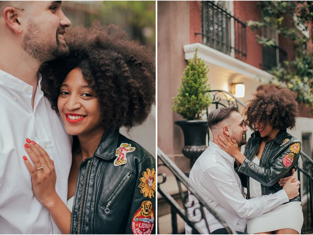 west village engagement session | christa + jordan — Jessica Whitaker