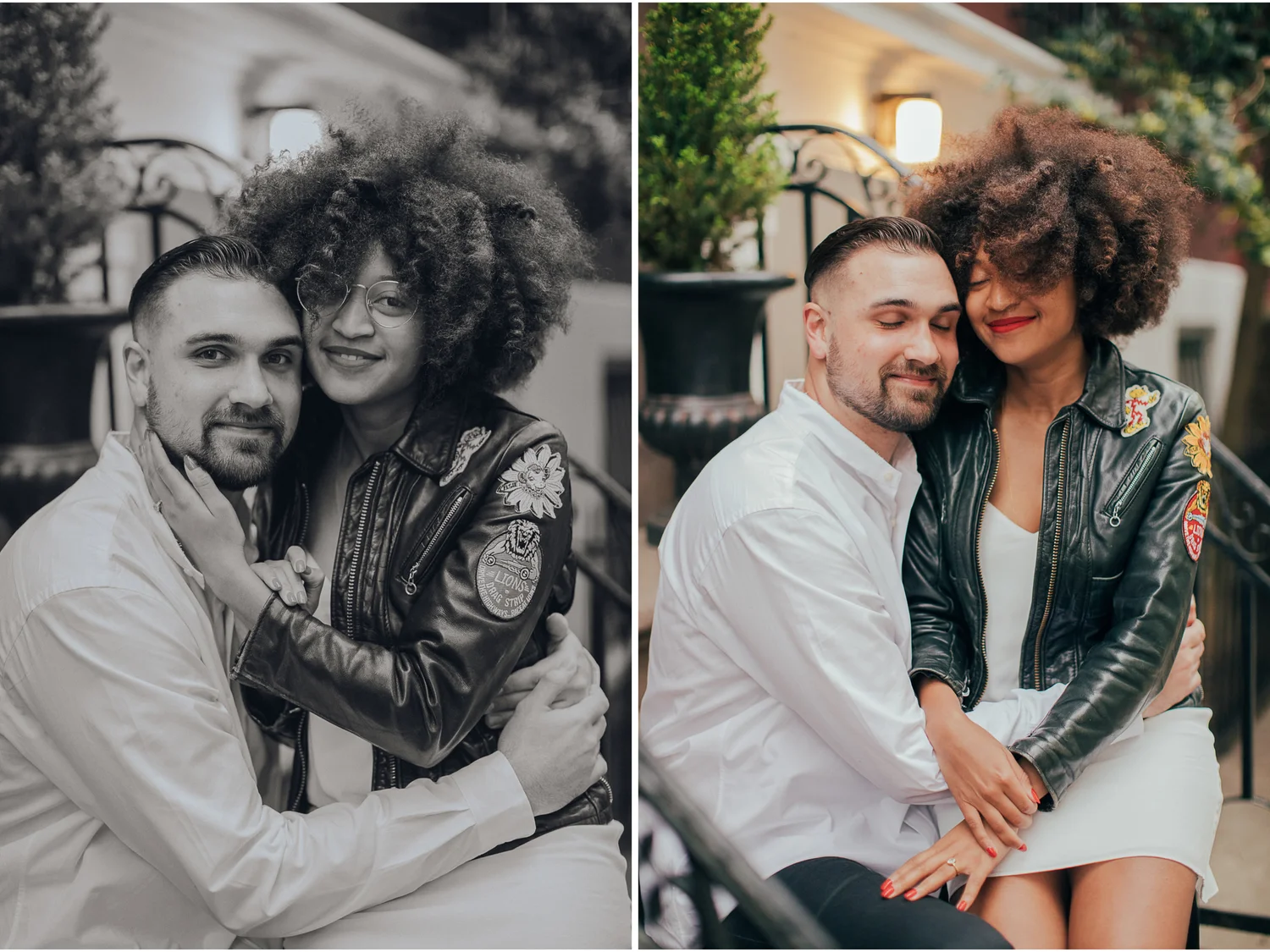 west village engagement session | christa + jordan — Jessica Whitaker