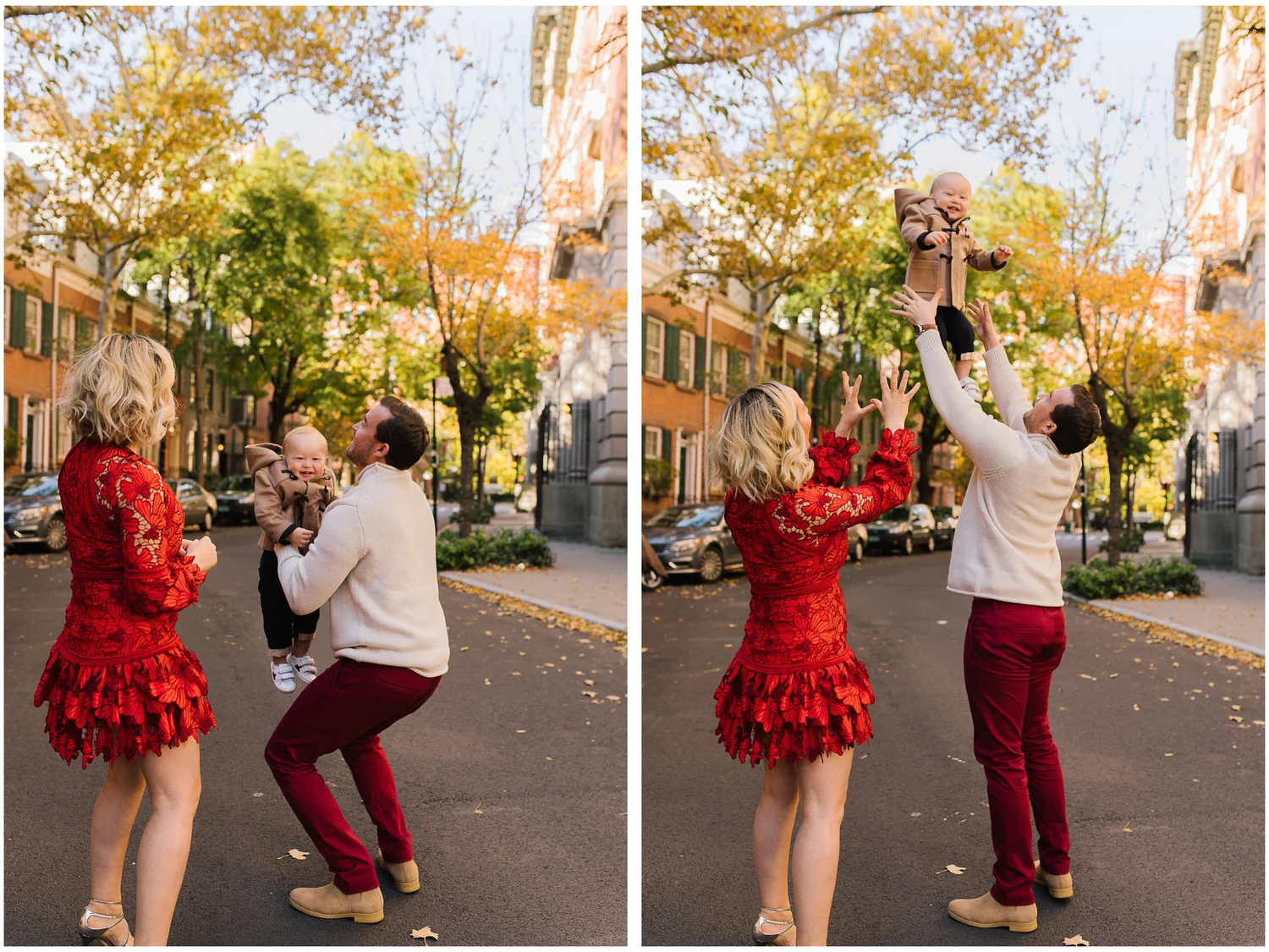 New York City Family Portrait Sessions | West Village in the Fall ...