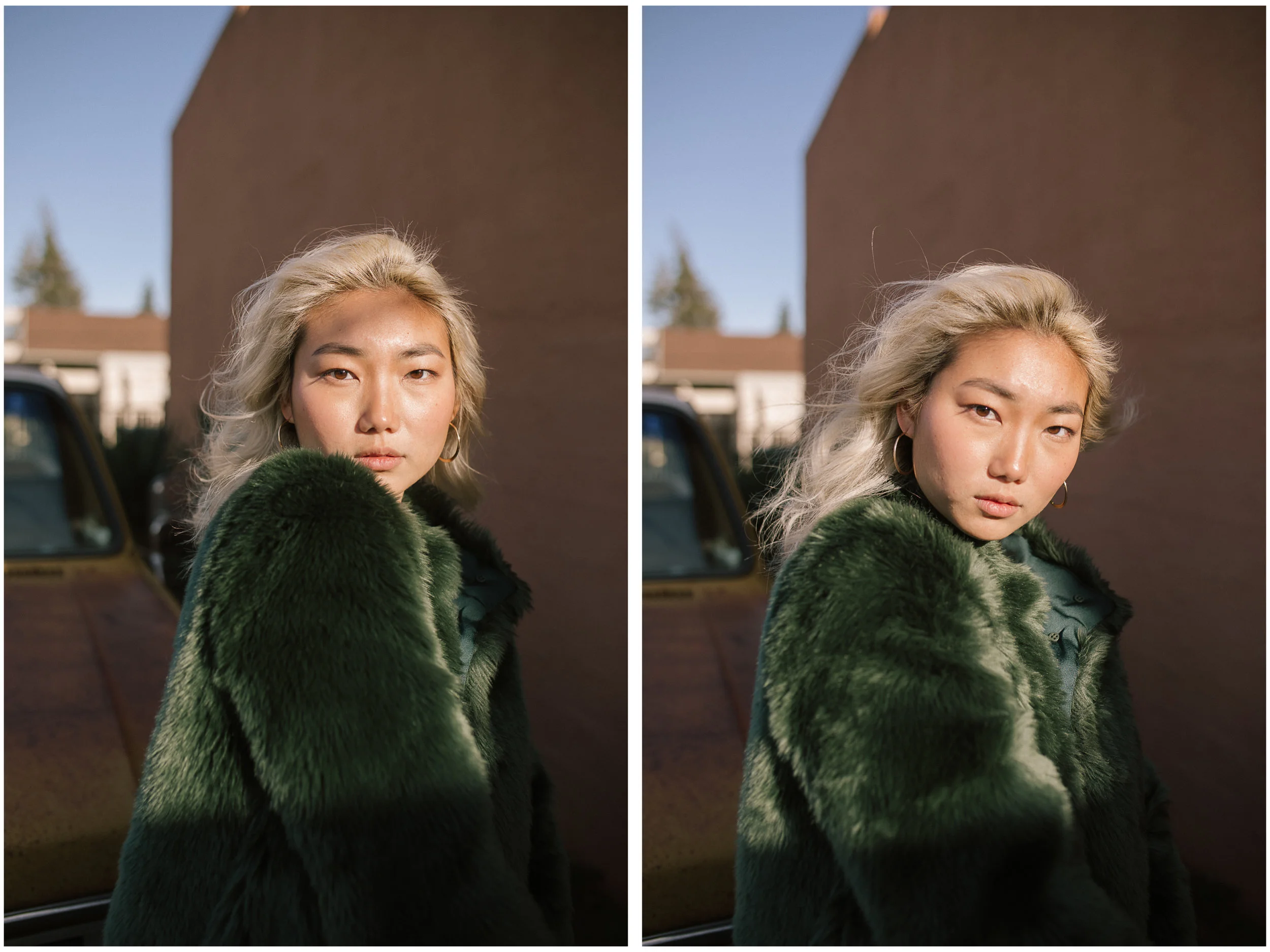 Windy Direct Sunlight Fashion Photography Portraits in Seattle ...