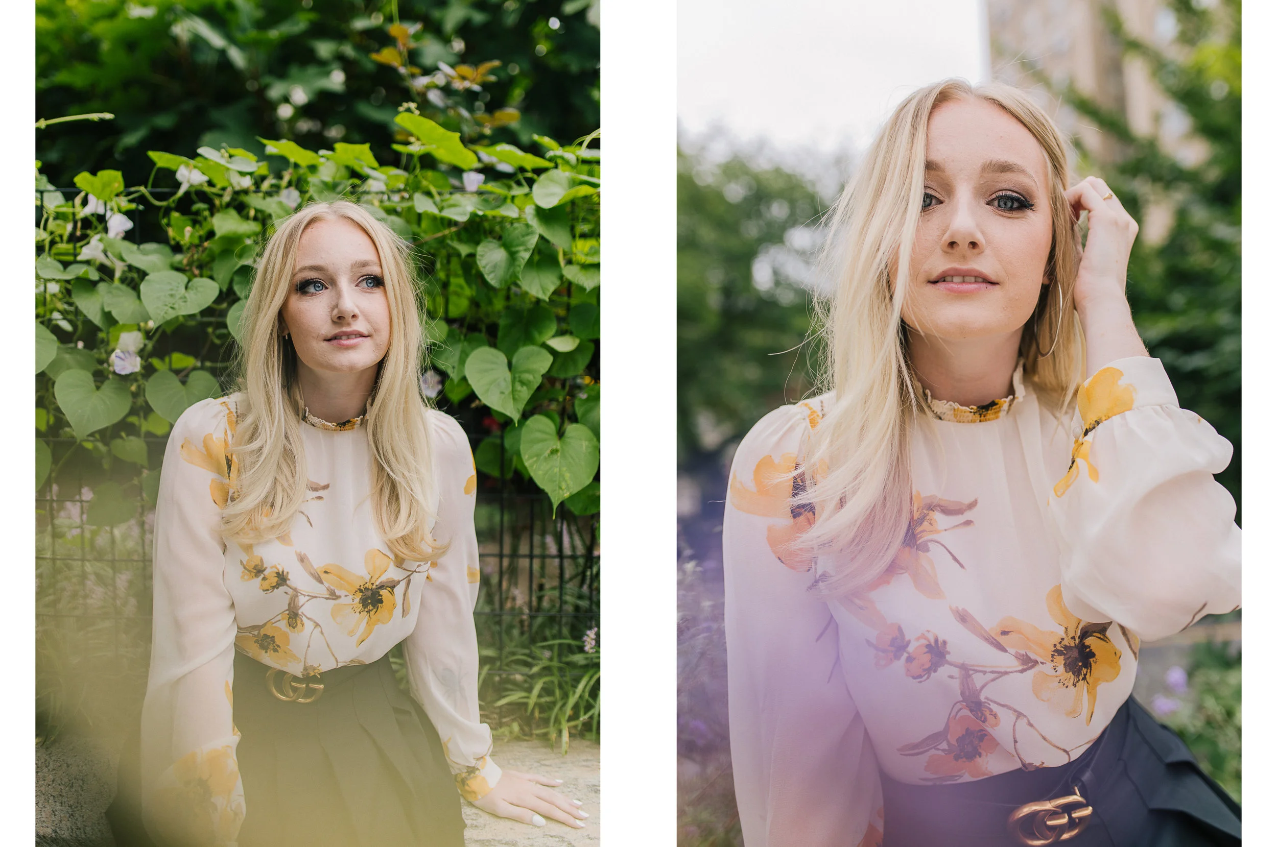 Riverside Park Gardens | 2 Outfit Portrait Session with Jen — Jessica ...