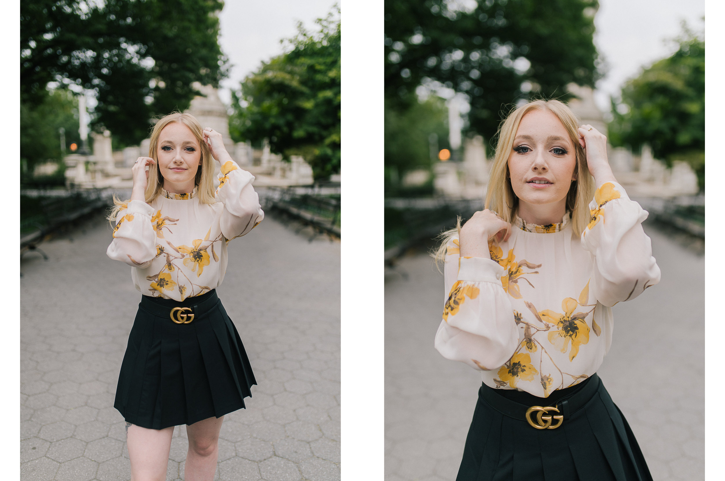 Riverside Park Gardens | 2 Outfit Portrait Session with Jen — Jessica ...