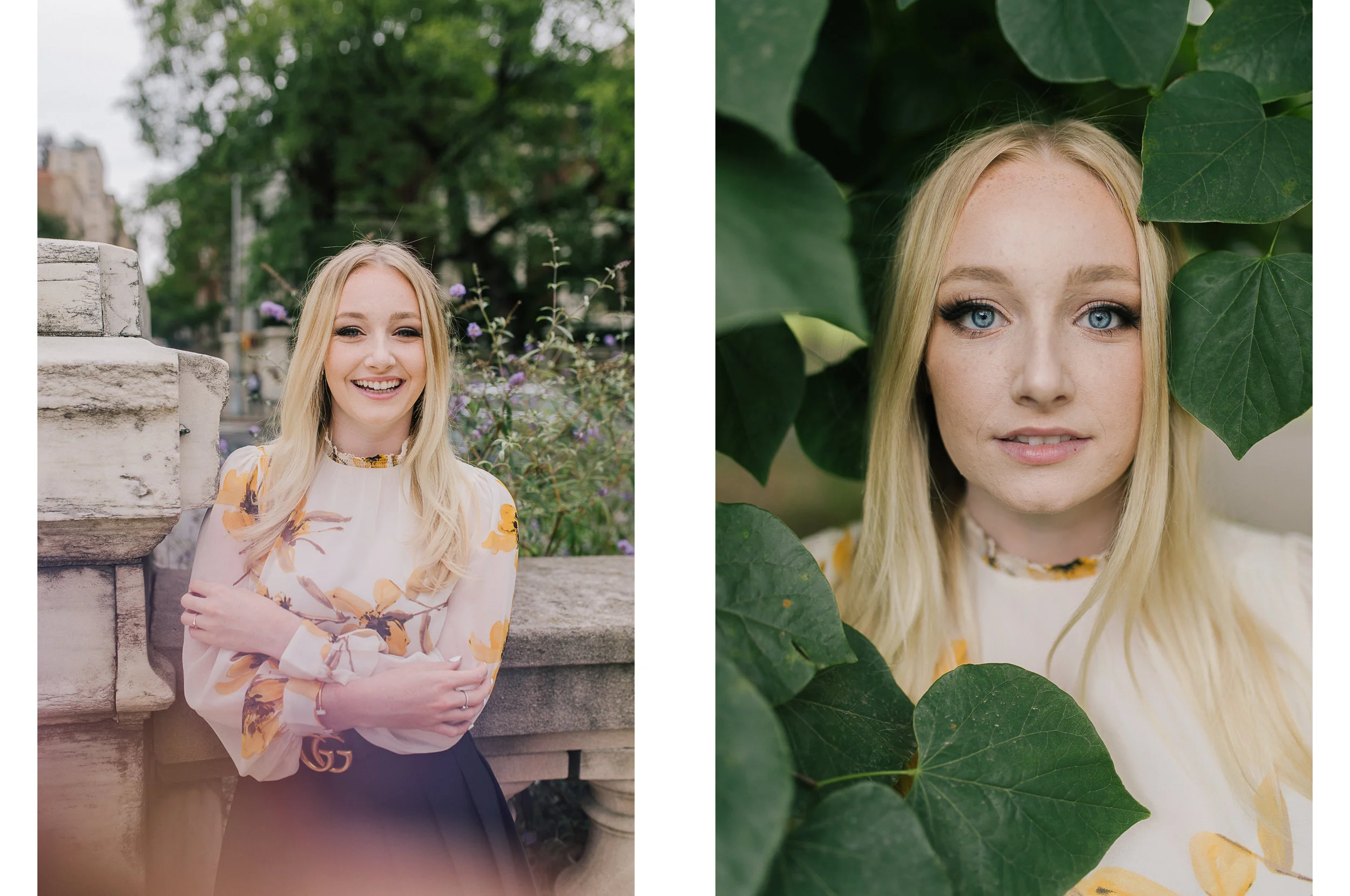 Riverside Park Gardens | 2 Outfit Portrait Session with Jen — Jessica ...
