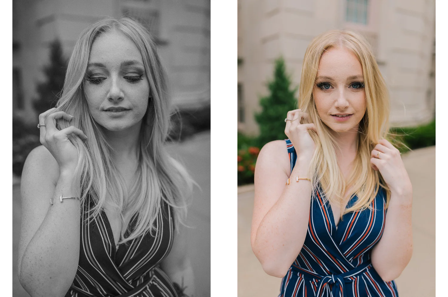 Riverside Park Gardens | 2 Outfit Portrait Session with Jen — Jessica ...