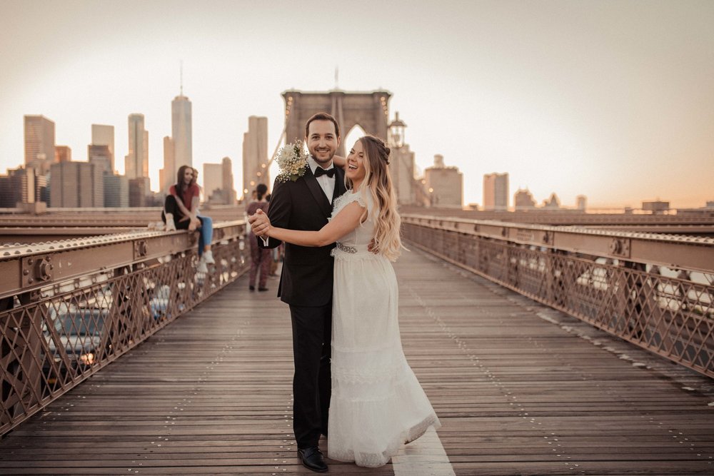 Brooklyn Bridge Vow Renewal | Sarah Nourse + Matthias Durrer — Jessica ...