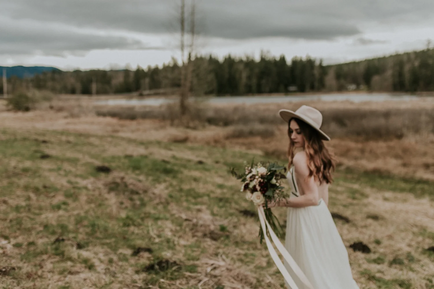 western washington countryside styled bridal shoot | photography behind ...