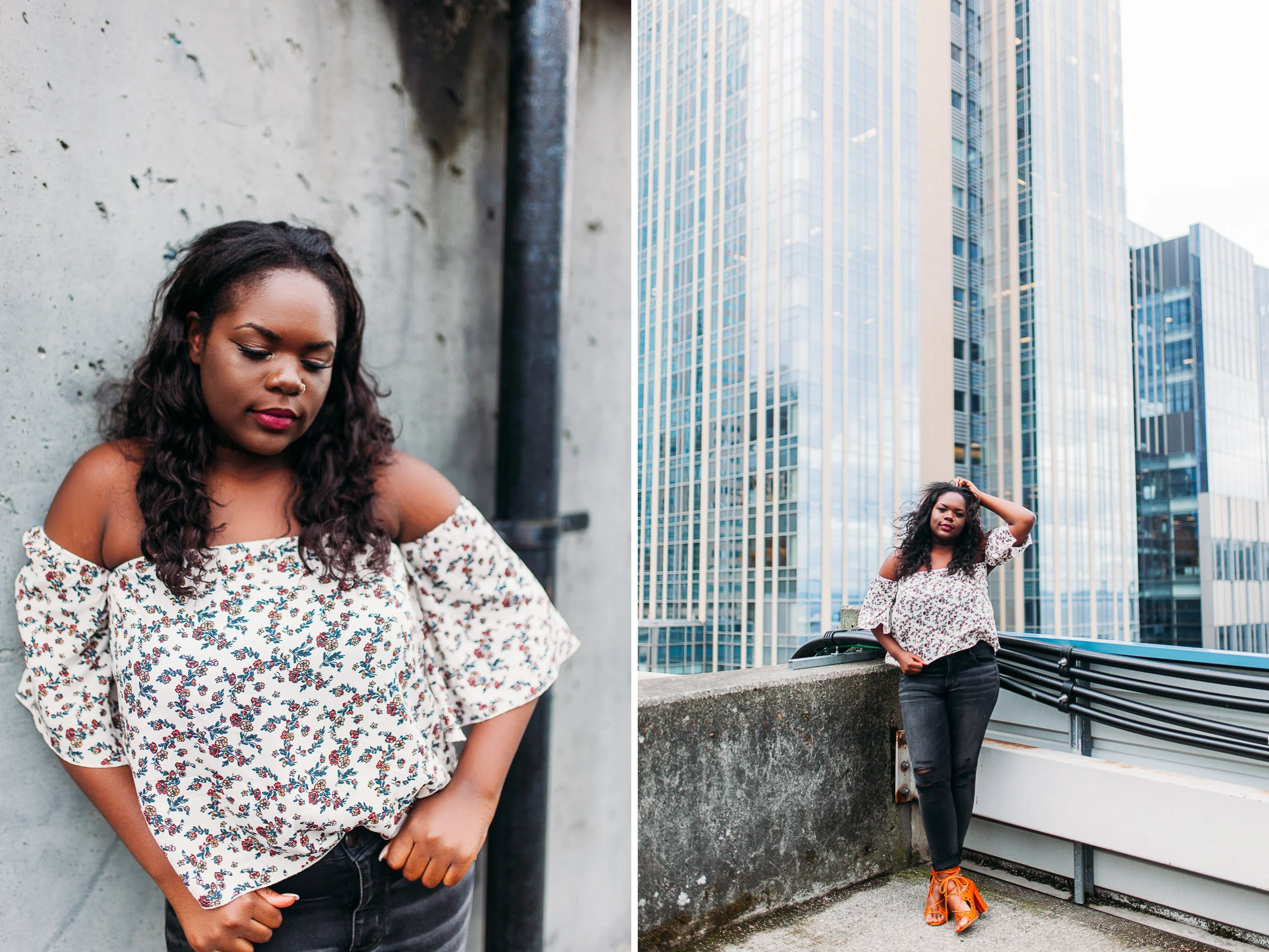 senior portraits | downtown seattle rooftop — Jessica Whitaker