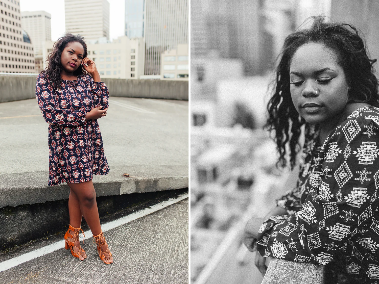 senior portraits | downtown seattle rooftop — Jessica Whitaker
