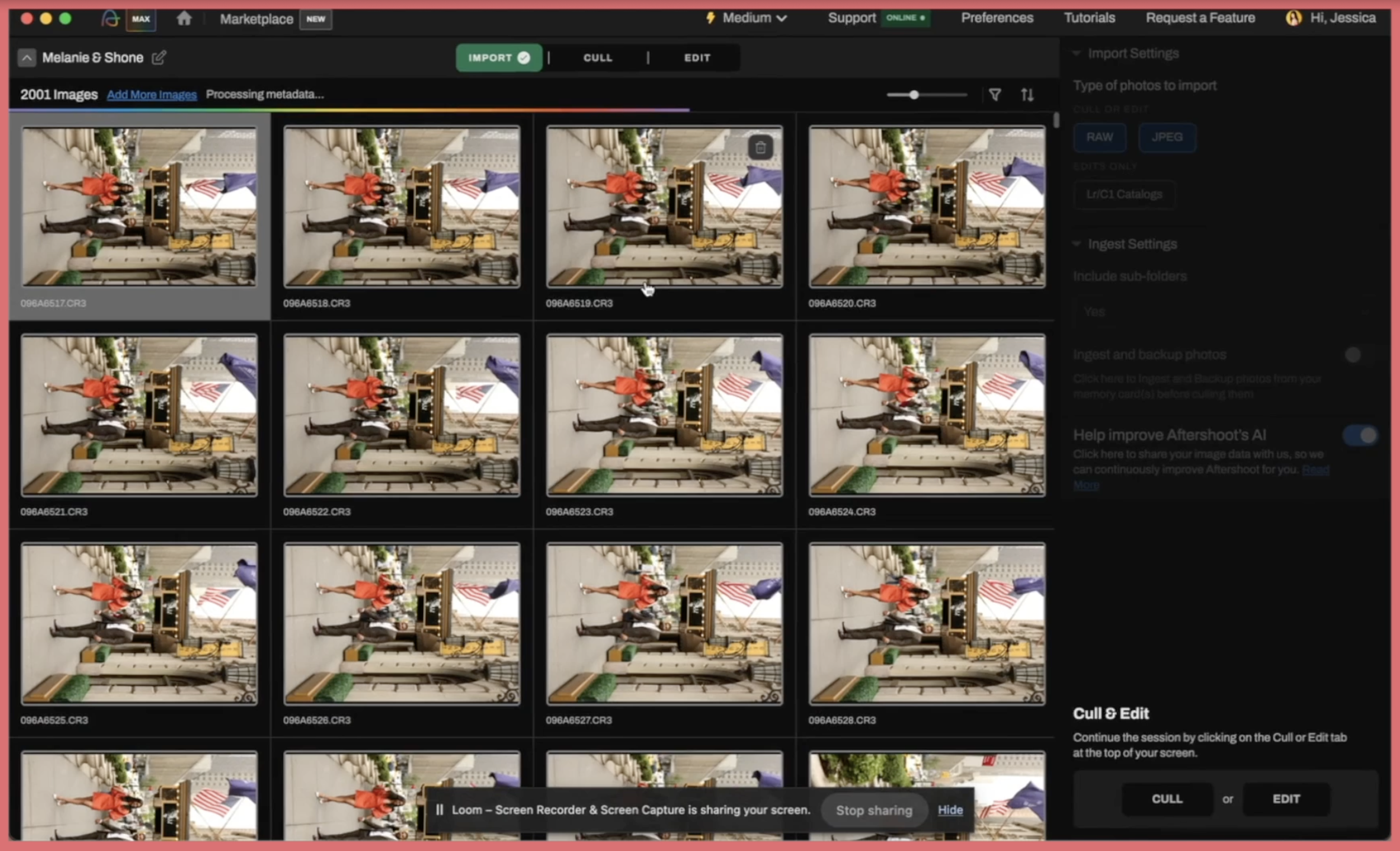 Aftershoot Culling Tutorial and Honest Review After 1 Year — Jessica ...