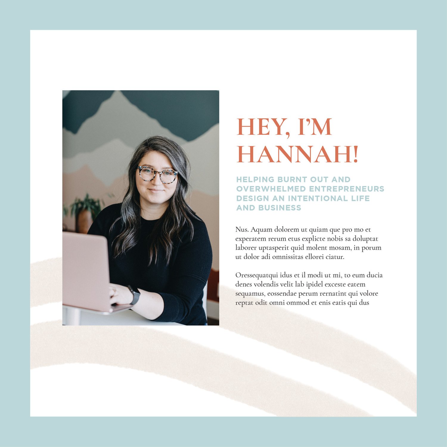 Hannah Keyes Branding — Kercia Jane Design