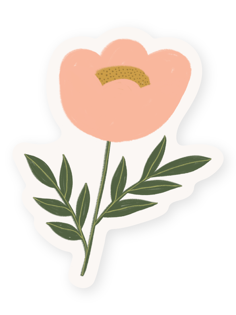 Growth is Not Linear Sticker — Kercia Jane Design