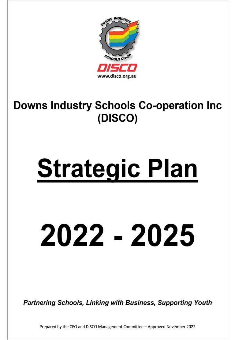 Strategic Plan — DISCO | Downs Industry School's Co-Op Inc.