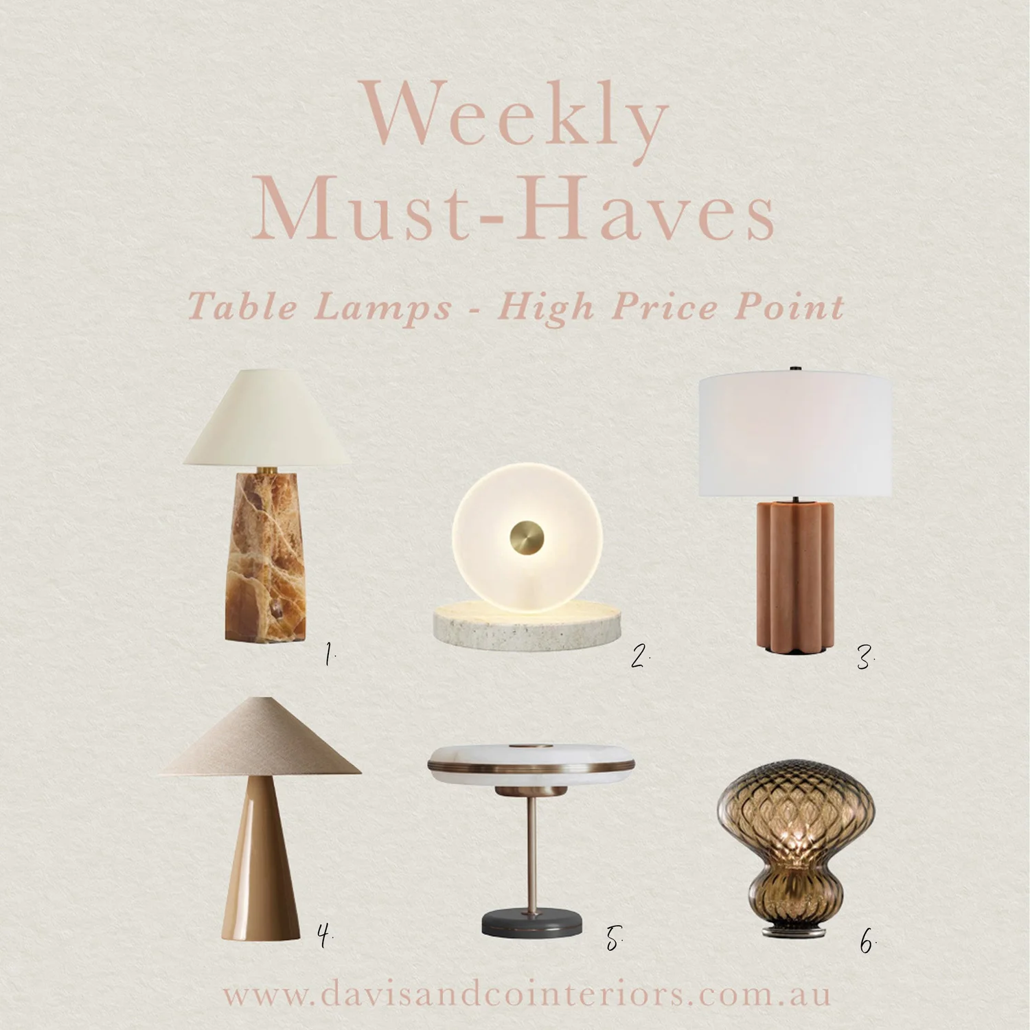 Best contemporary table lamps and lighting options as selected by ...