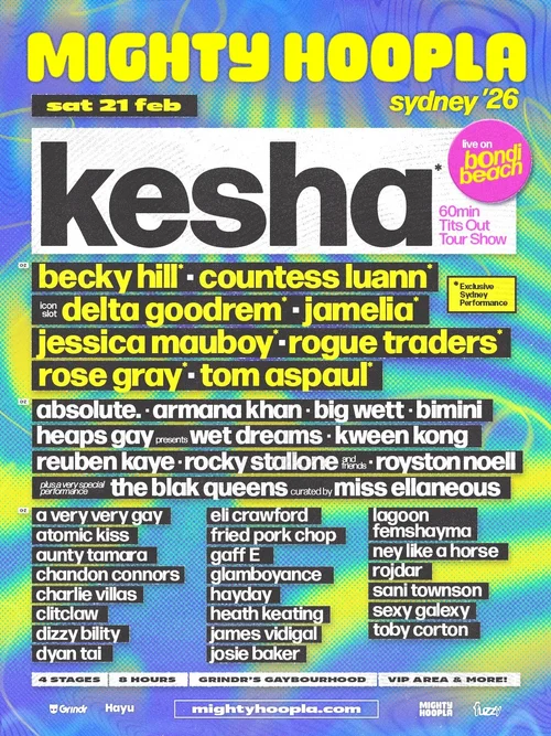 'MIGHTY HOOPLA SYDNEY' ADDED LINEUP, ALONG WITH AN IMPRESSIVE ROSTER OF ...