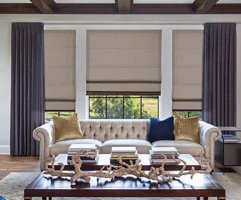 Roman Shades vs Roller Shades for Residential Homes — Vertical Vic's ...
