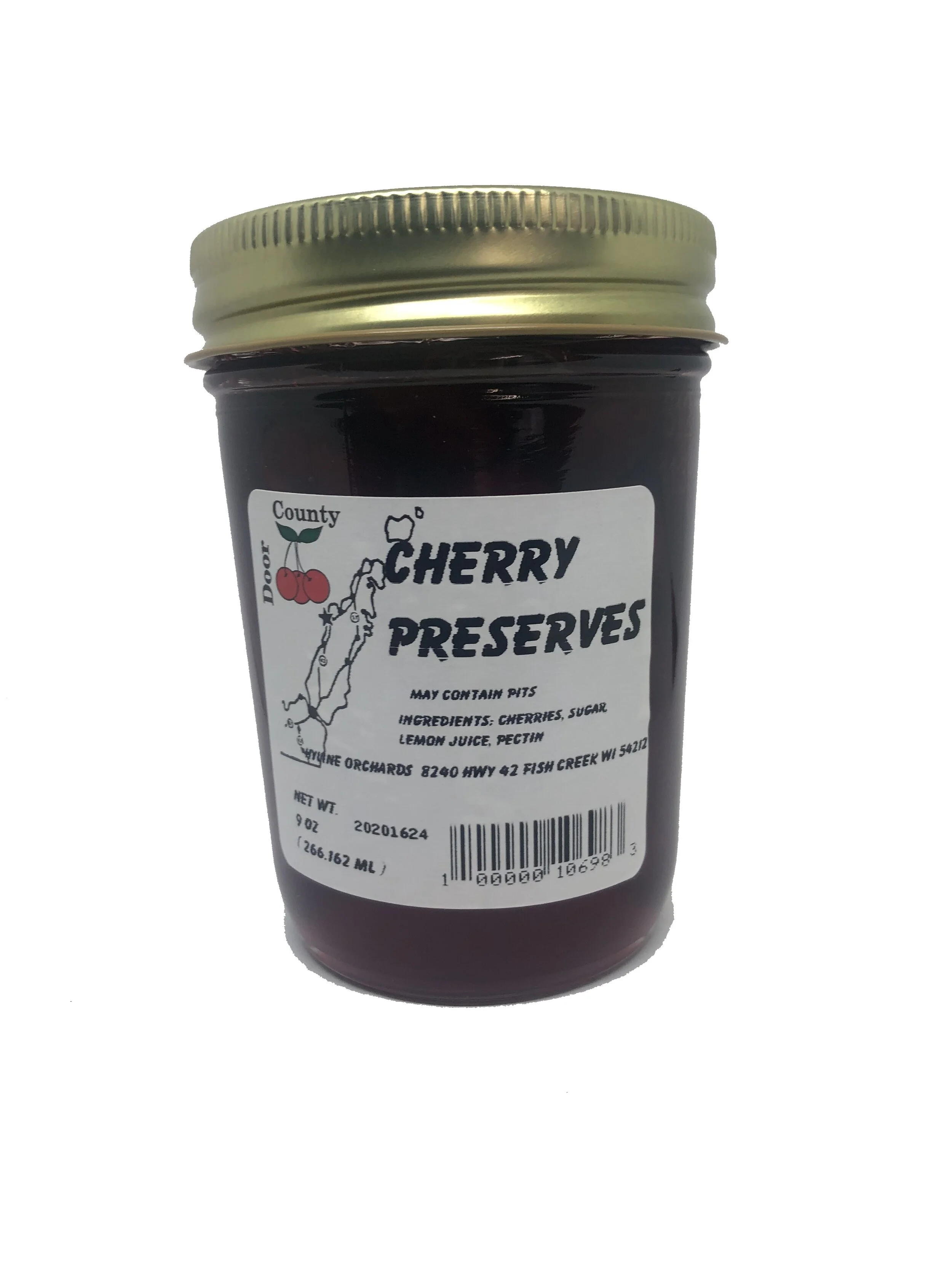 Cherry Raspberry Jam 9oz — Hyline Orchard Farm Market Inc.