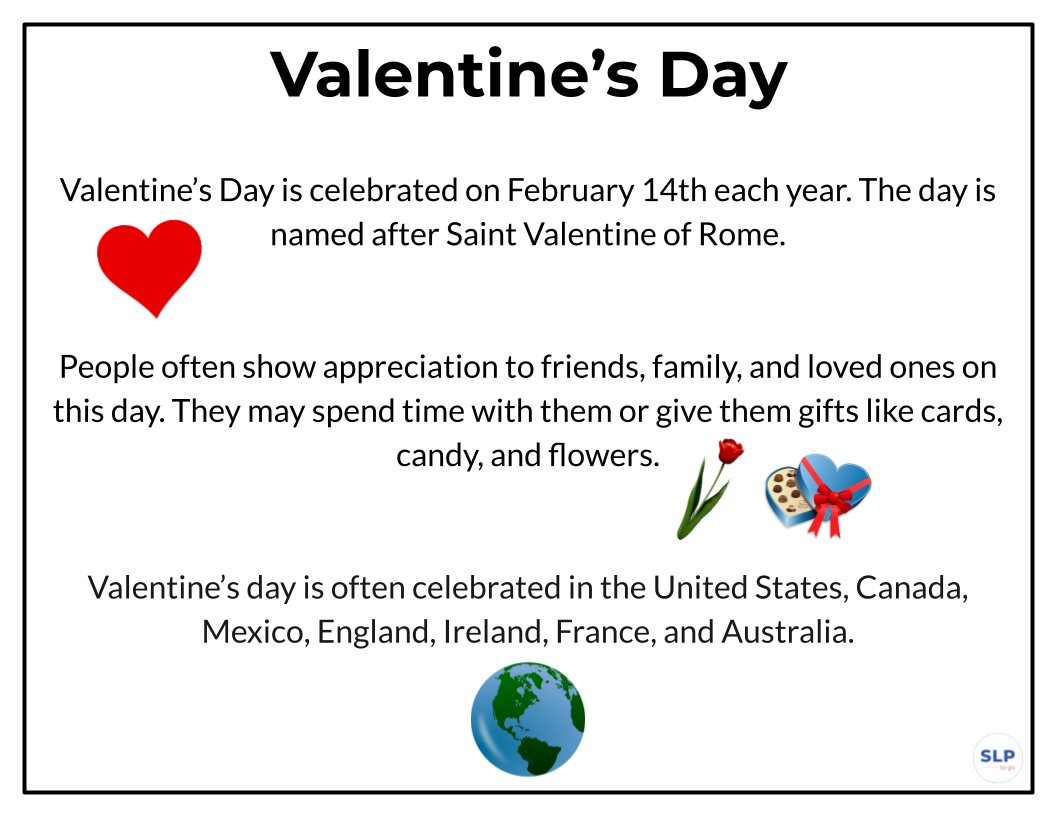 Low Prep Valentine’s Day Speech Therapy Ideas — SLP to go