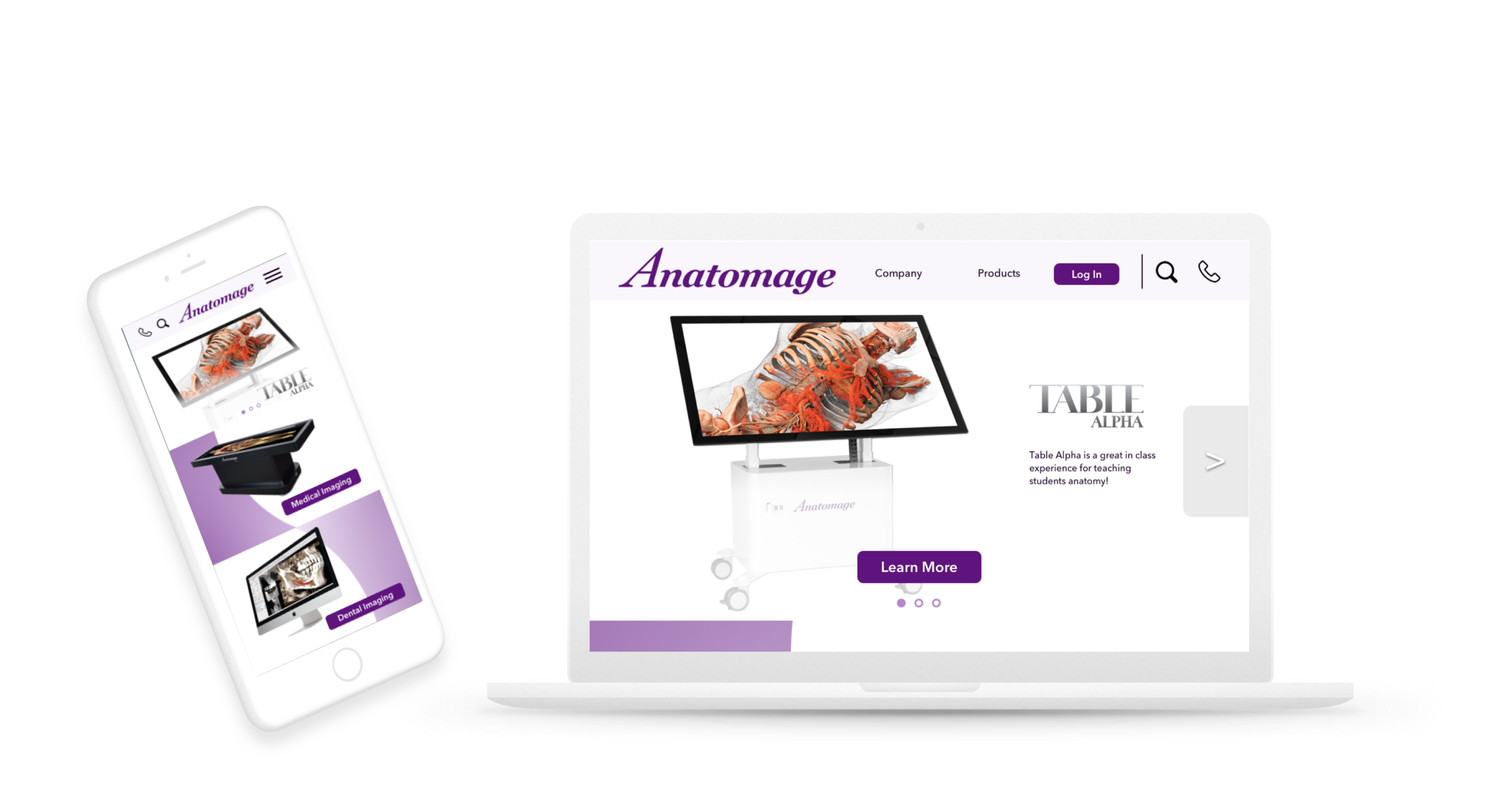 Anatomage: A Visual Redesign — Lauren's UX Portfolio