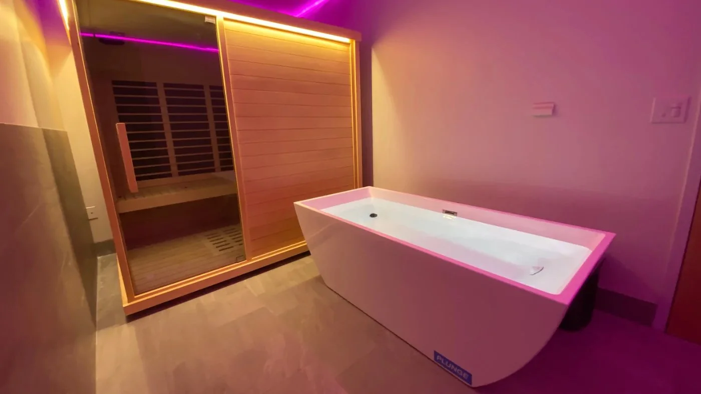 Thermal Therapy: Contrast Therapy, Full spectrum infrared sauna, Cold ...