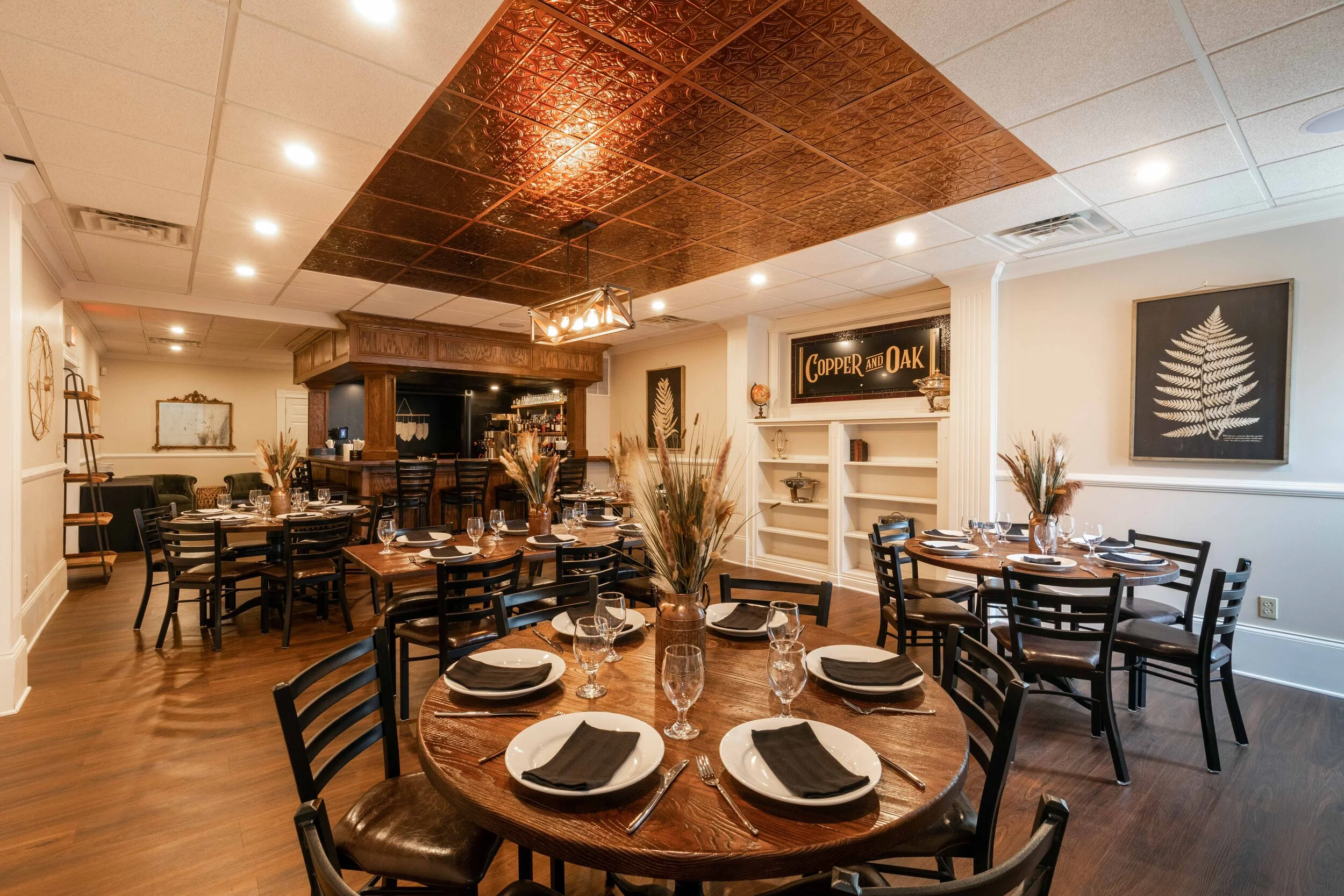 Private Events — Copper & Oak