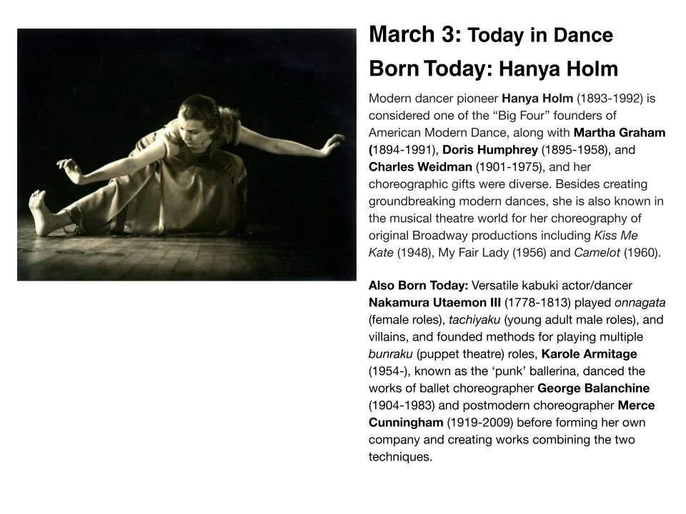 Dawn Davis Loring - Dance Writer